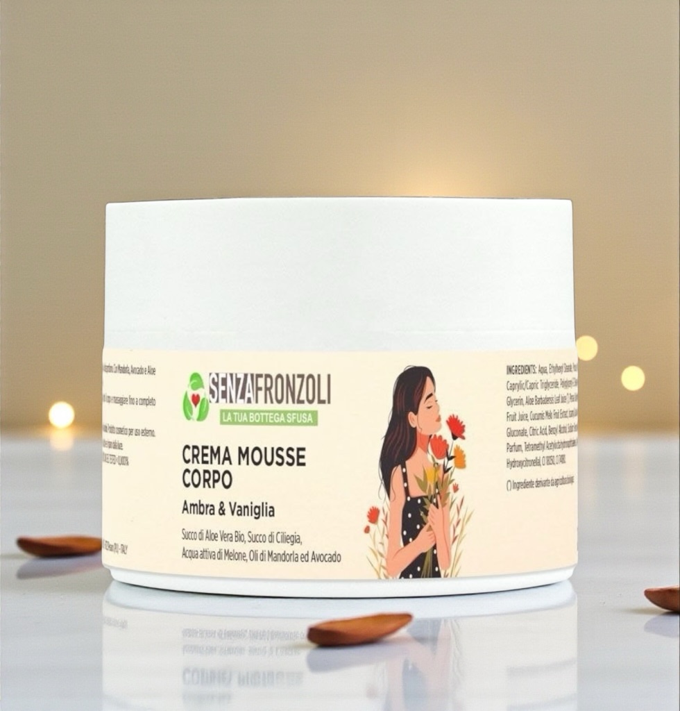 Crema Corpo FREEDOM all’ Ambra & Vaniglia SENZAFRONZOLI 200ml ...